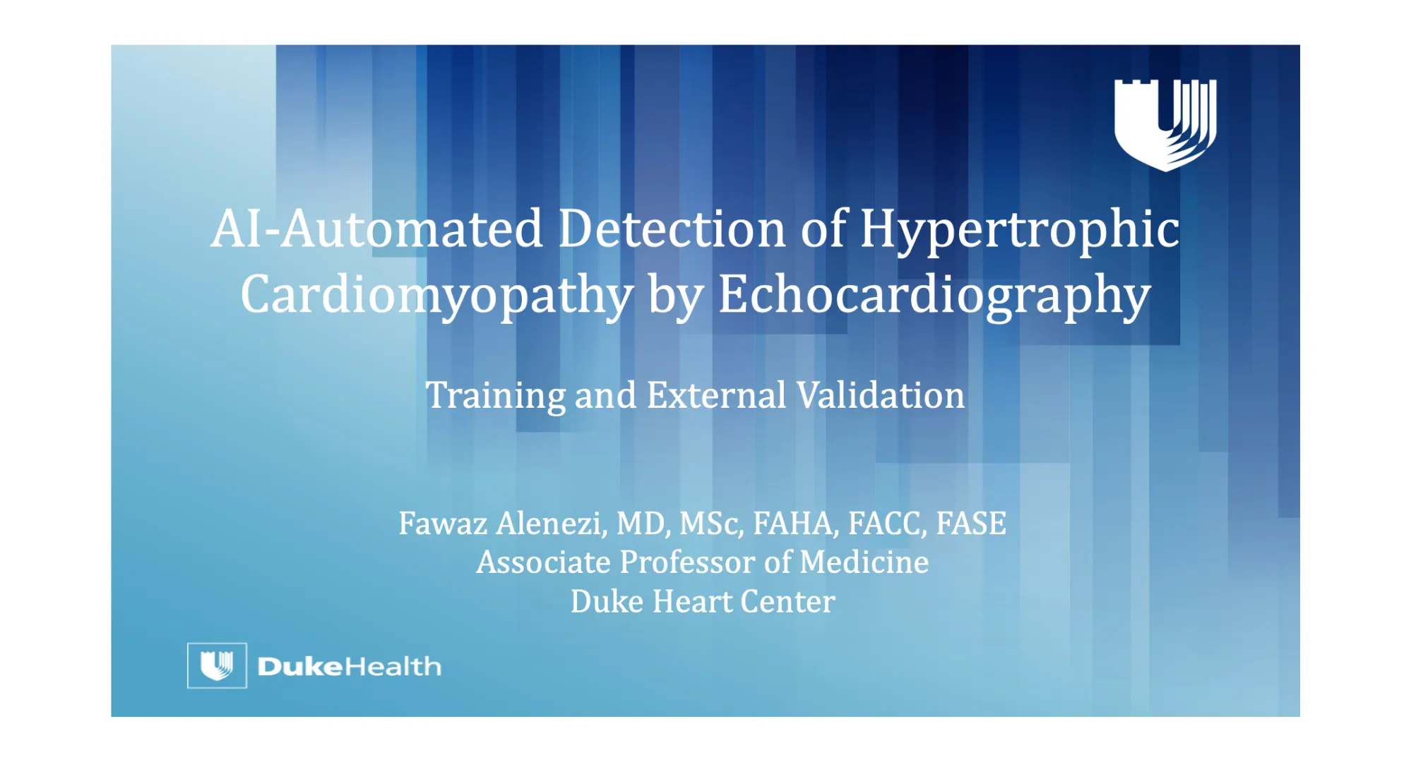 Detection of HCM with AI Echo | Us2.ai